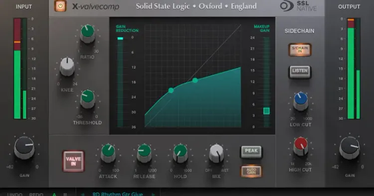 Solid State Logic "SSL Native X-ValveComp" Compressor with Valve Emulation Stage Now 87% Off ...